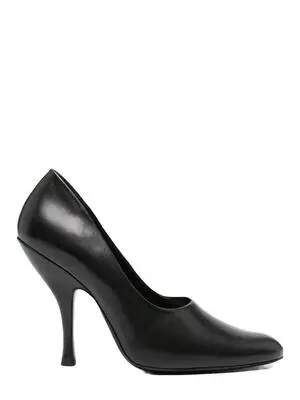 JUDE Date Leather Pumps - Black