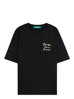 BARROW Crewneck Graphic T-shirt - Black