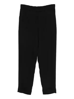 P.a.r.o.s.h Cuffed-hem Trousers - Black