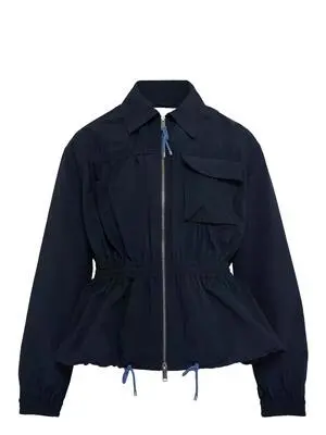 3.1 Phillip Lim Elastic-waist Jacket - Blue