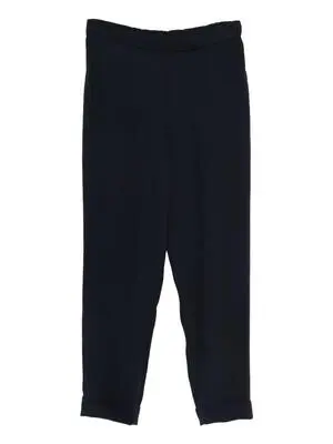 P.a.r.o.s.h Cady Cuffed Trousers - Blue