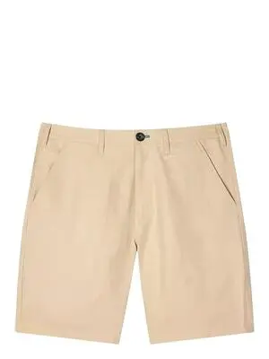 MPS Button-fastening Shorts - Neutrals