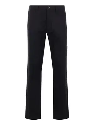 Stone Island Patch Trousers - Black