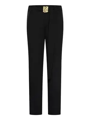 Marella Belted Trousers - Black
