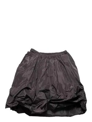 Prada Technical Taffeta Skirt Grey