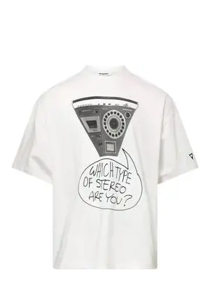 BLACKJACK Printed T-shirt - White