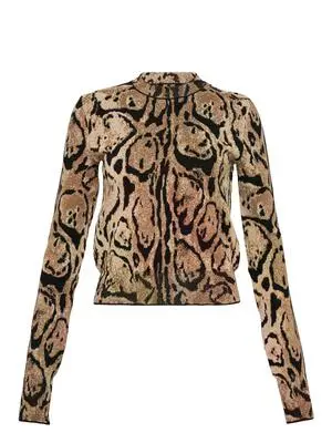 Stella McCartney Animal Print Top - Neutrals
