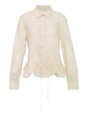 Ulla Johnson Kelila Shirt - Neutrals