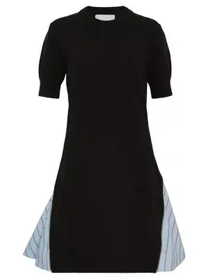 3.1 Phillip Lim Short-sleeve Mini Dress - Black