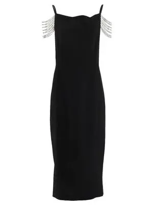 Pinko Chain Strap Dress - Black