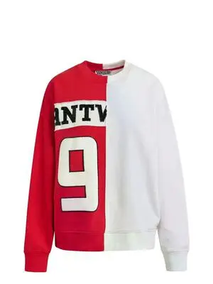 Essentiel Antwerp Split-panel Sweatshirt - Red