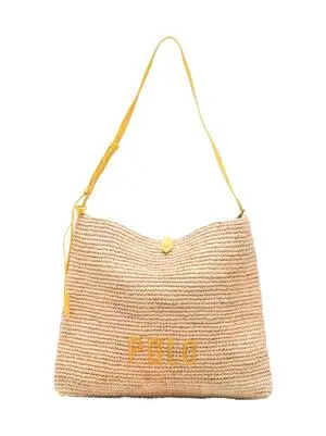 POLO RALPH LAUREN Raffia Tote Bag
