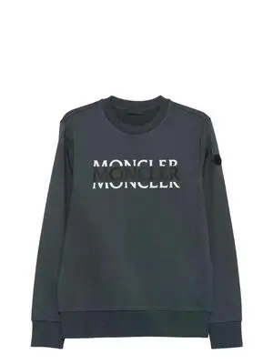 Moncler Logo-print Sweatshirt - Blue