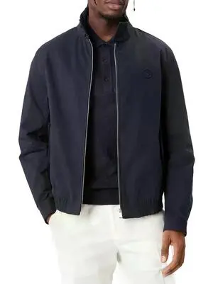 BOSS Cotton Zip Jacket - Blue