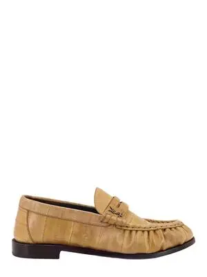 Saint Laurent Le Loafer Penny Loafers - Neutrals