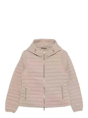 MOORER Hooded Padded Jacket - Neutrals