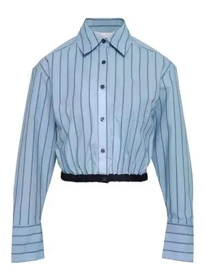 3.1 Phillip Lim Long-sleeve Striped Shirt - Blue
