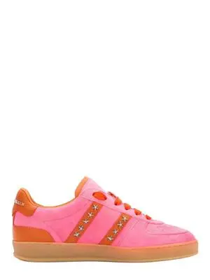 Philipp Plein Star-studded Rebel Sneakers - Pink