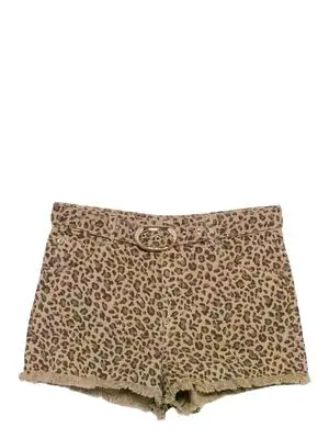 TWINSET Leopard-Pattern Shorts