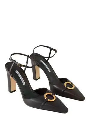 MANOLO BLAHNIK Querelle Pointed-Toe Pumps