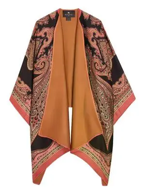 ETRO Paisley-Pattern Cape