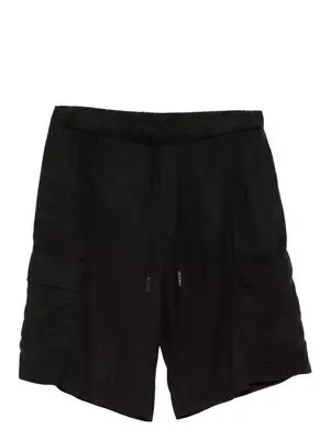 Iceberg Cargo Drawstring Shorts - Black