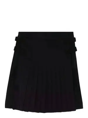 N°21 Pleated Skirt - Black