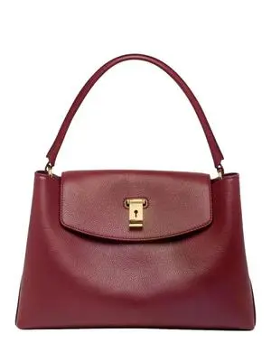 Bally Lock Me Handbag - Red