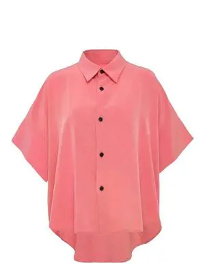 Y’s Short-sleeve Blouse - Pink