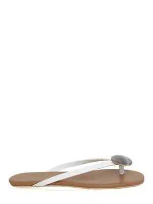 Christopher Esber Aura Quartz Leather Sandals Multi