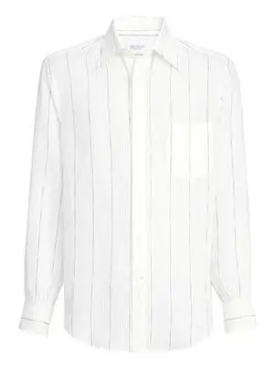 Brunello Cucinelli Shirt With Chest Pocket - Panama