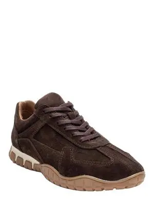 FOREVER & ALWAYS SHOES Lars Leather Sneaker - Brown Suede