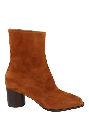SALVATORE FERRAGAMO Pampero Suede Booties