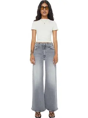 MOTHER The Lil Hustler Roller Skimp Catch Me Outside Jeans - Grey
