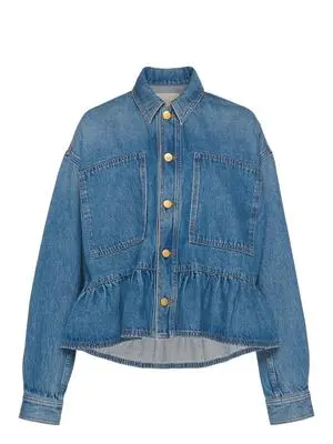 Ulla Johnson Arquette Denim Jacket - Danube
