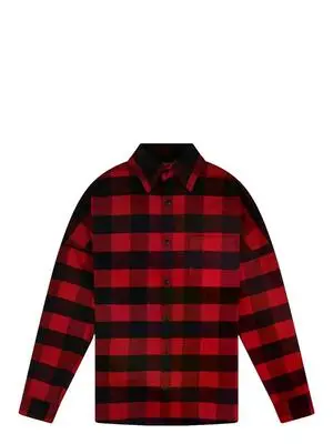 Palm Angels Check-pattern Shirt - Red