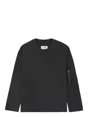 MAISON MARGIELA Long-sleeve T-shirt - Black