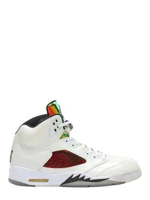 JORDAN 5 Retro High-top Sneakers - White