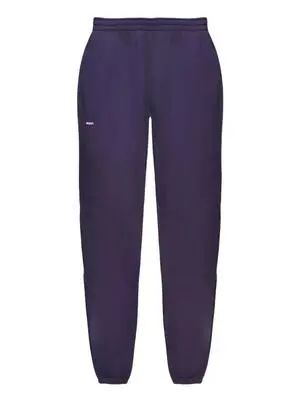 PANGAIA Elasticated Logo Trousers - Purple