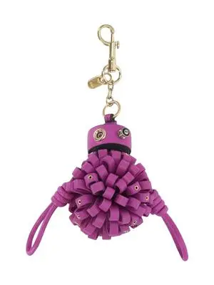 ANYA HINDMARCH Eyelet Character Charm - Purple