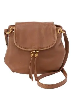 Hobo Fern Leather Crossbody Bag - Timber Brown