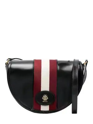 Bally Stripe-detail Shoulder Bag - Black