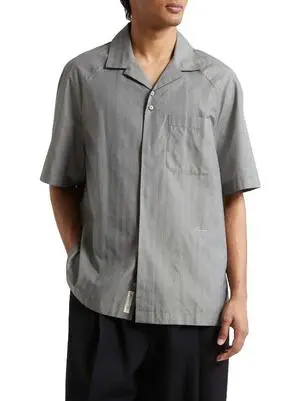 Jacquemus La Chemise Romarin Camp Shirt - Dark Khaki
