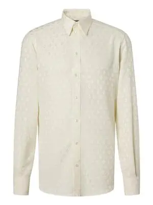 Dolce & Gabbana Dg Silk Shirt - White