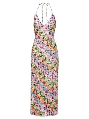 Missoni Zigzag Midi Dress - Multicoloured