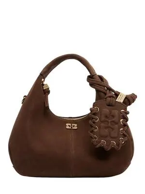 GANNI Top-handle Bag - Brown