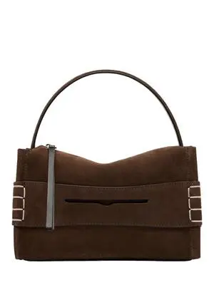 JW Anderson Loafer Small Top-handle Bag - Brown