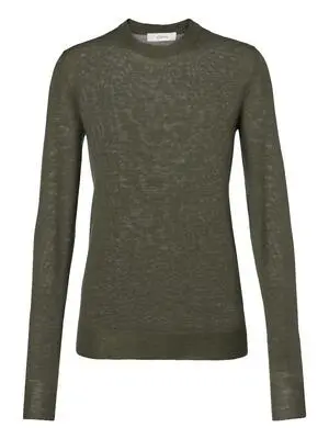 JOSEPH Cashmere Crewneck Sweater - Green