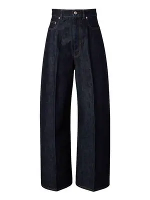 Sportmax Dangri Wide-leg Jeans - Blue