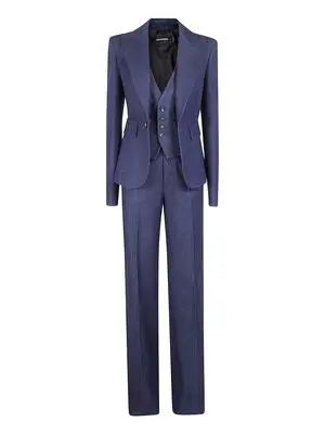 Dsquared2 Denim Suit - Blue